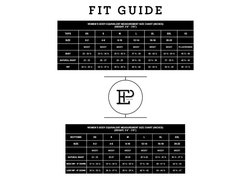 Size Chart – EPNY